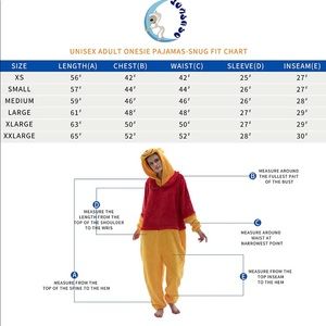 Pants & Jumpsuits | Snug Fit Unisex Adult Onesie Pajamas One Piece ...